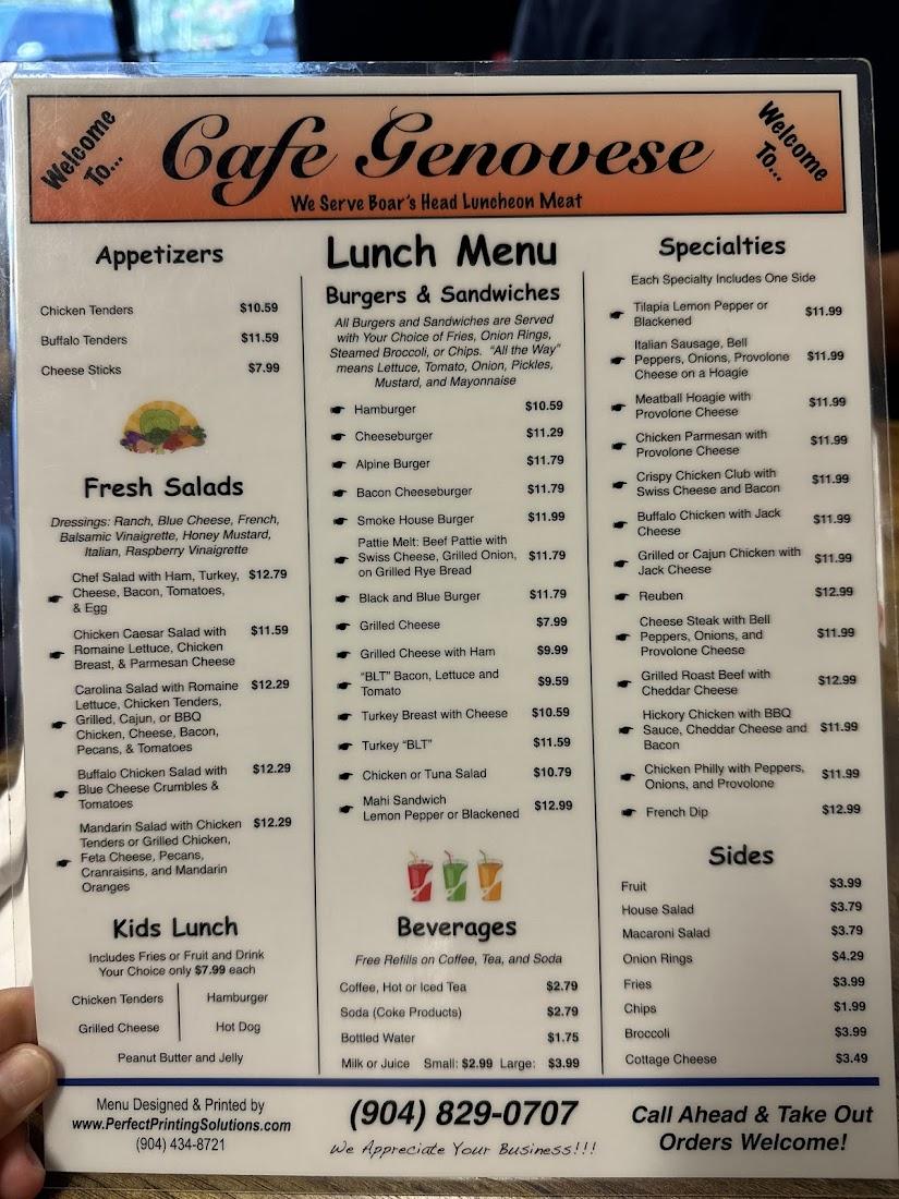 Cafe Genovese - Cafe in St Johns, FL